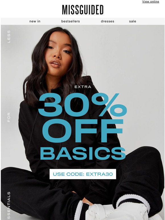 Missguided UK Email Newsletters: Shop Sales, Discounts, and Coupon Codes