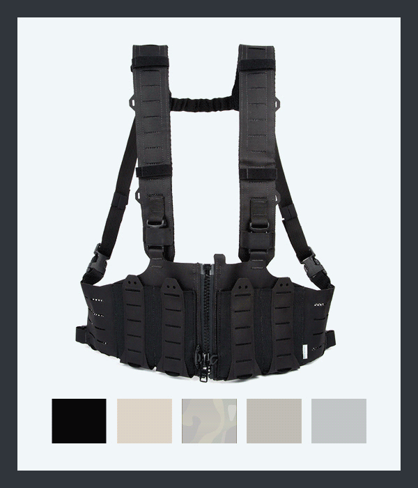 Blue Force Gear: Check Out the new Chest Rig at Shot Show today! | Milled