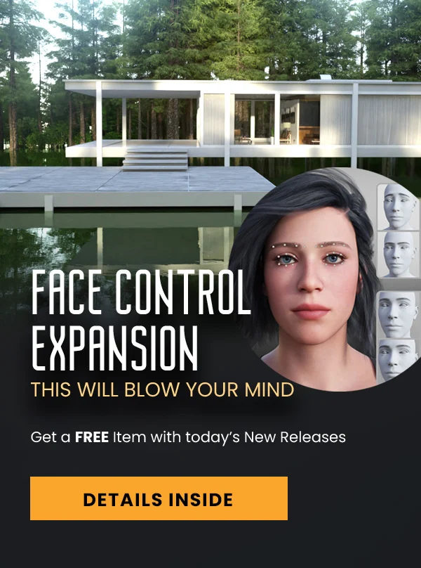 DAZ 3D: Face Control Expansion - This Will Blow Your Mind | Milled