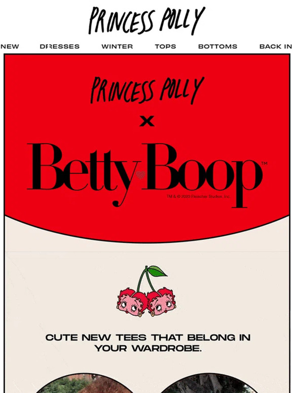 Princess Polly: PRINCESS POLLY X BETTY BOOP ♡ | Milled