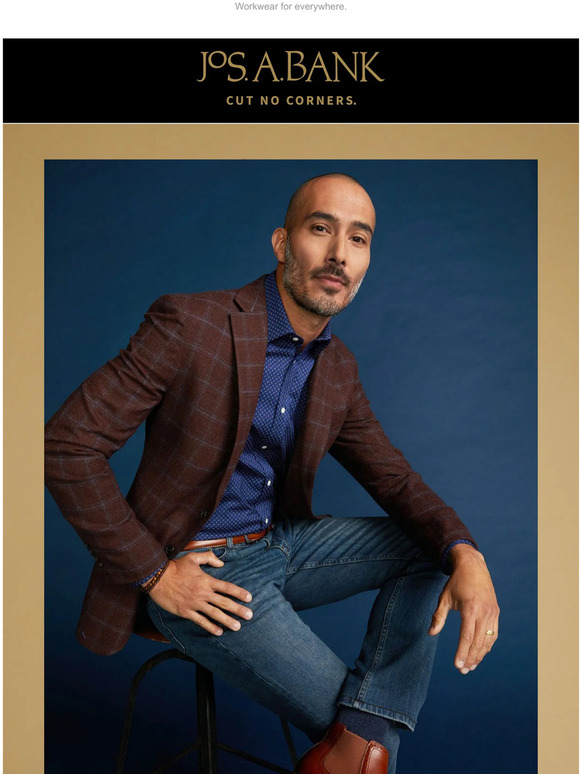 Jos. A. Bank: VERSATILITY. | Milled