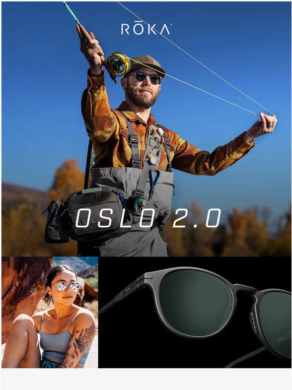 ROKA: Step up your sunglasses game. | Milled