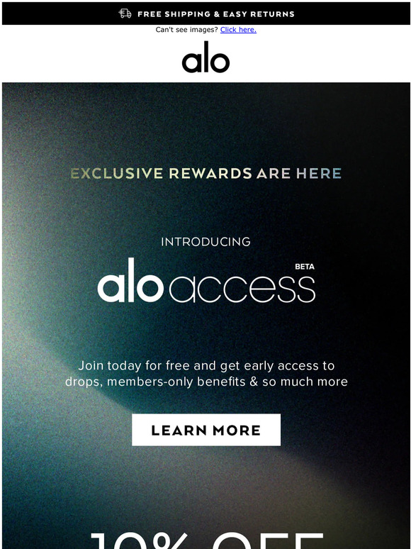 Alo: ALO REWARDS ARE HERE! | Milled