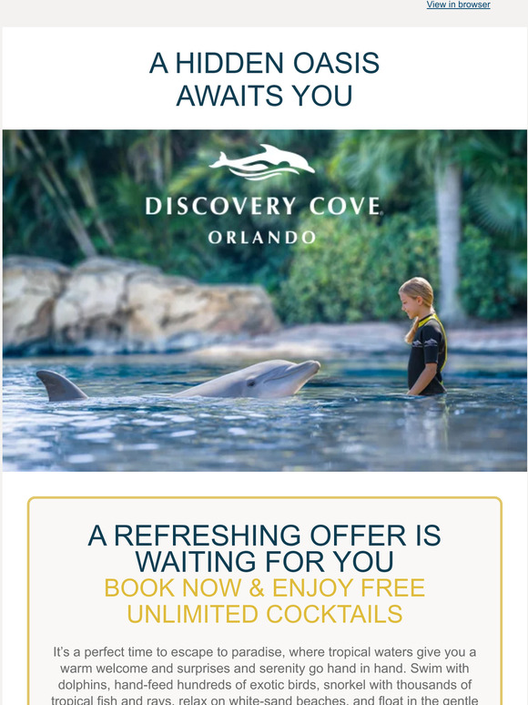 SeaWorld: Free Unlimited Open Bar Awaits You! | Milled