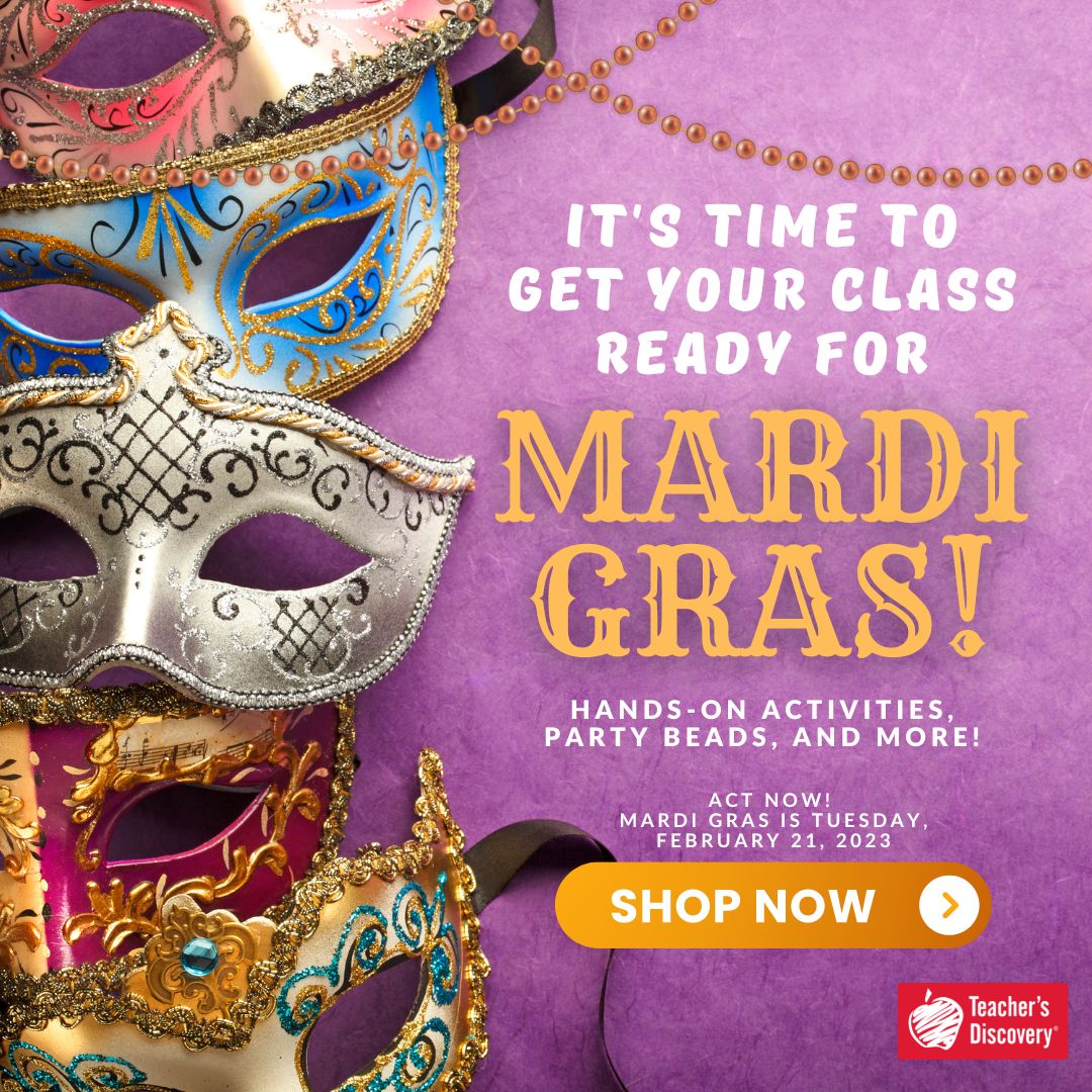 Teacher's Discovery: Get Your French Class Ready to Celebrate Mardi ...