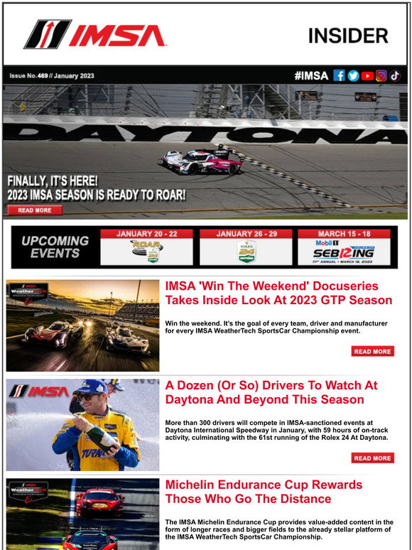 IMSA: The Wait is Over. IMSA 2023 Starts Now! | Milled