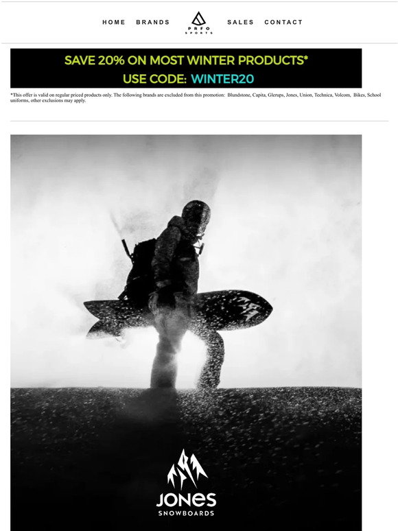 PRFO Sports: Level up your ride with Jones Snowboards 🏂 | Milled