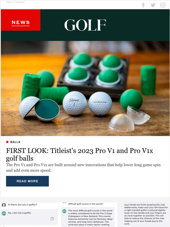 GOLF: My mind-blowing golf chat with viral ChatGPT | Milled