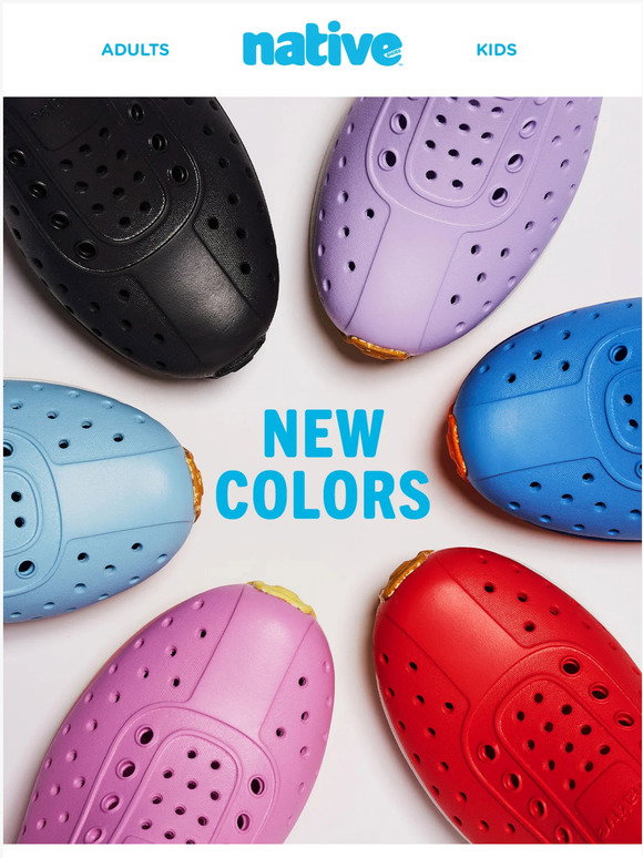 Native Shoes: The Robbie refreshed in new colors | Milled