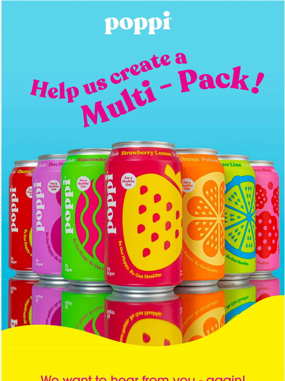 Poppi: Win a 6 month’s supply of poppi 😍 | Milled