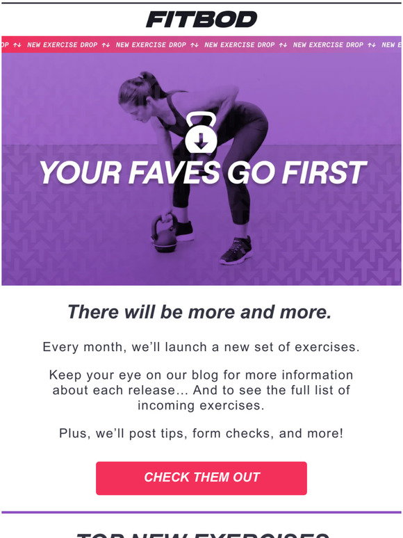 Fitbod: You wanted NEW Exercises, —... | Milled