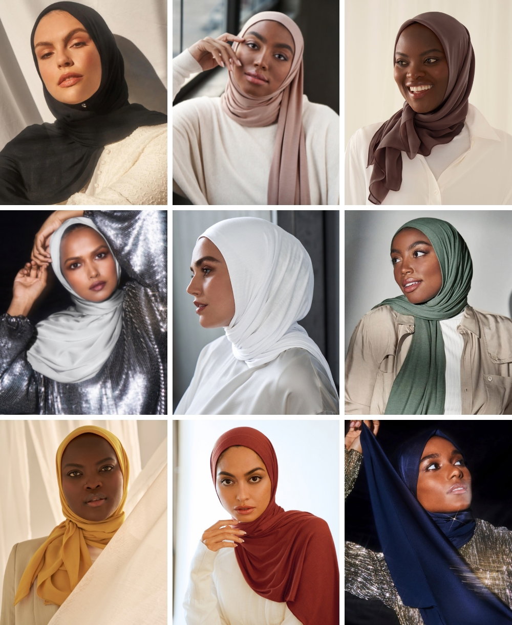 Haute Hijab: Shop hijabs by color 🎨 | Milled