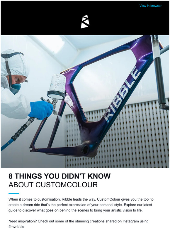 Ribble Cycles: 8 things you didn't know about CustomColour | Milled