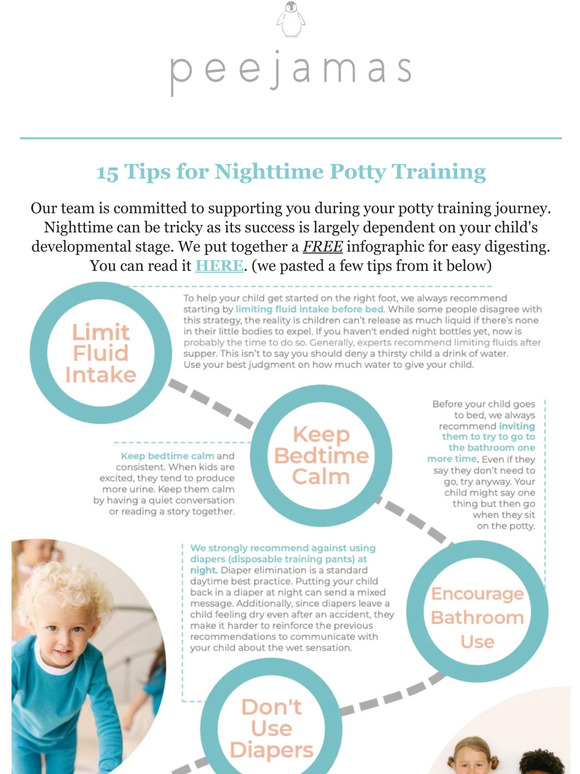 Peejamas: 15 easy tips for nighttime training 💤 | Milled