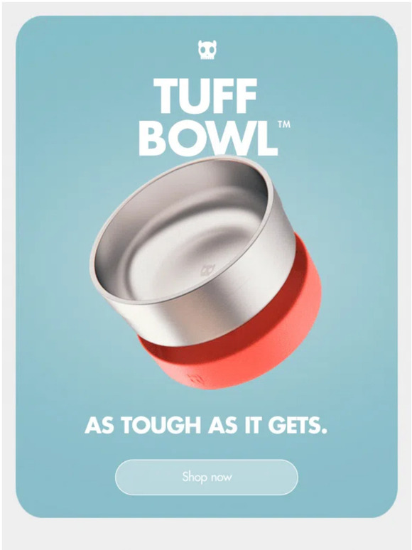 Zee.Dog: Tuff Bowls for Tough Dogs | Milled
