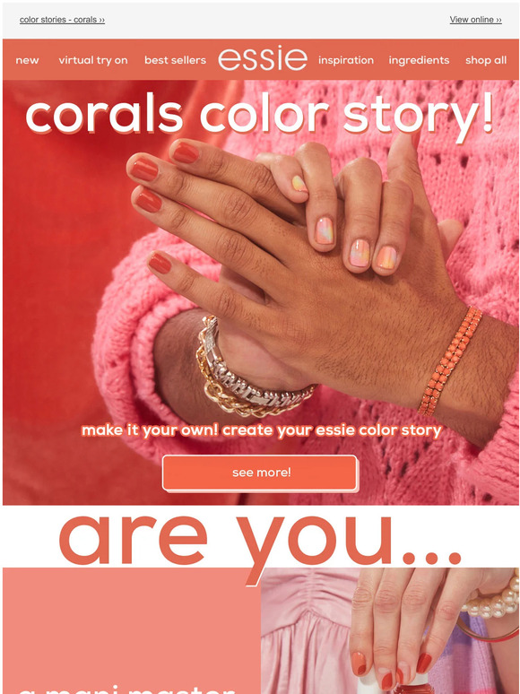 Essie: we collab'd with the most colorful brand | Milled
