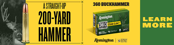 Remington: 360 Buckhammer Flattens Them All. | Milled