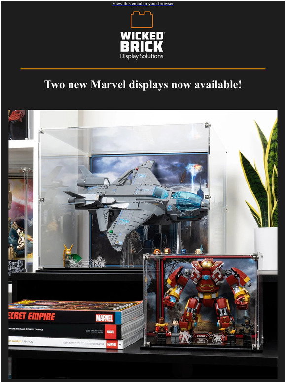 Wicked Brick: NEW! Hulkbuster and Quinjet cases 🔥 | Milled