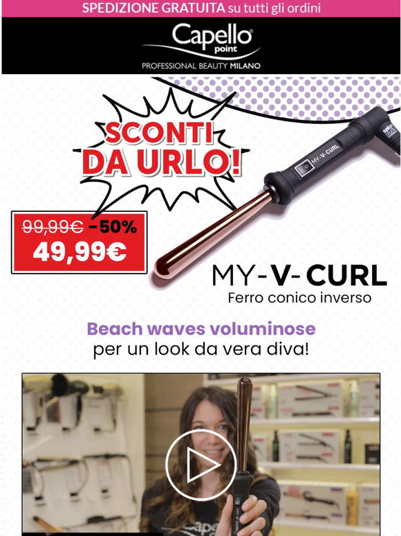 Capello Point: L'arricciacapelli per un look da star 🌟 Online e in ...