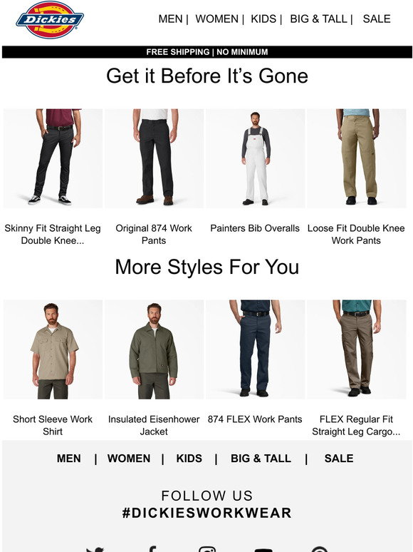 Dickies: Don’t Miss the Chance to Make it Yours | Milled