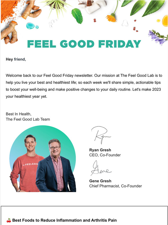 The Feel Good Lab: Feel Good Friday 1/20/2023 | Milled
