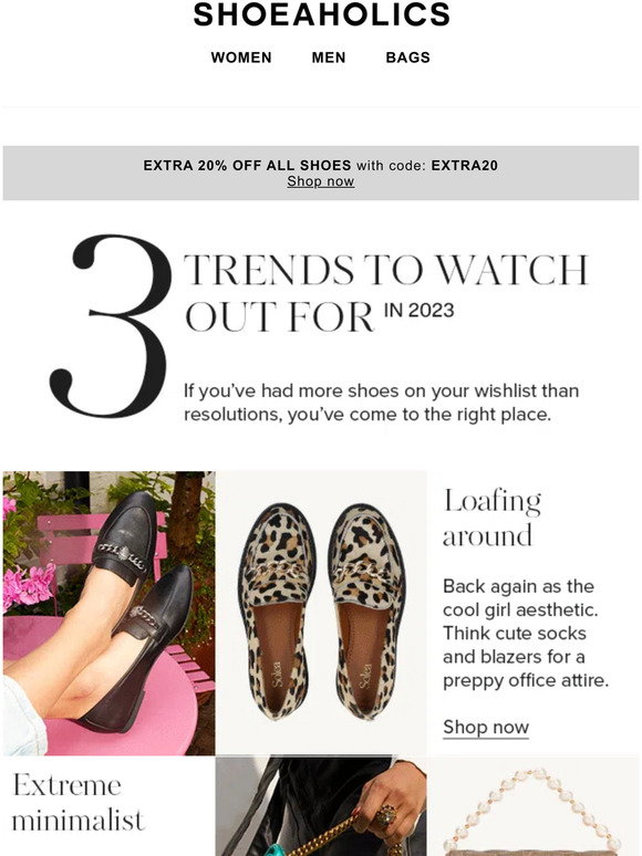 Shoeaholics: 3 trends to watch out for in 2023 👀 | Milled