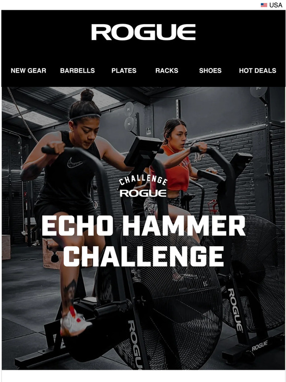 Rogue Fitness: The Echo Hammer Challenge Starts Now - Register and Submit Your Score! | Milled