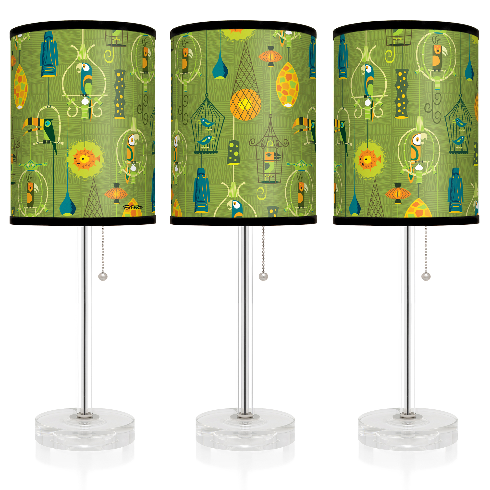 Shag Store: Day Five of Tiki Week at The Shag Store! Lamps to Light Up ...