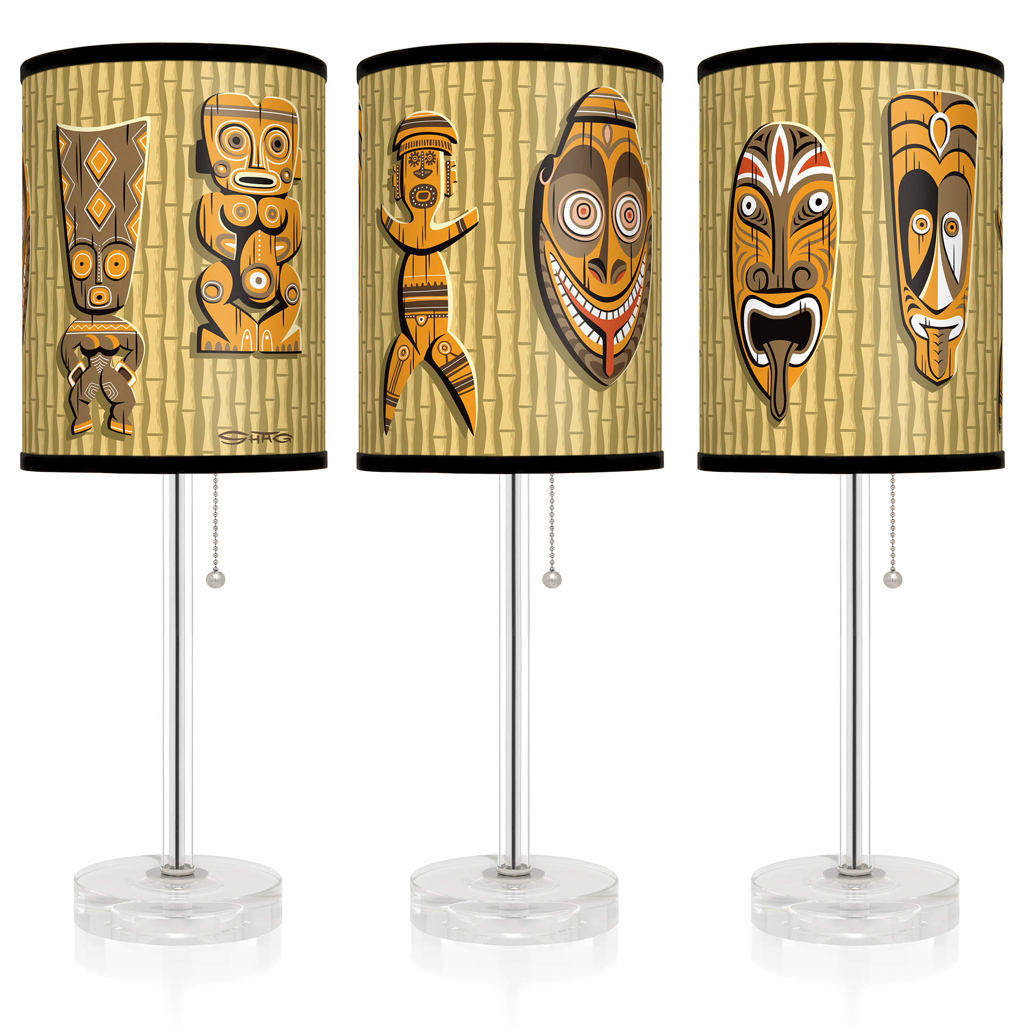 Shag Store: Day Five of Tiki Week at The Shag Store! Lamps to Light Up ...