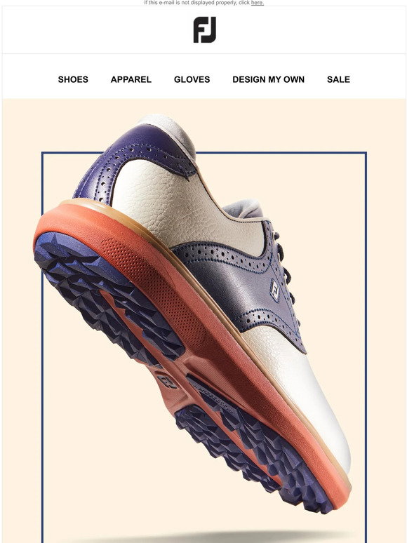 FootJoy: Modern Classic Comfort. Now Spikeless. | Milled