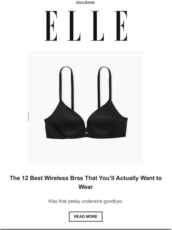 ELLE: The 12 Best Wireless Bras That You’ll Actually Want to Wear | Milled