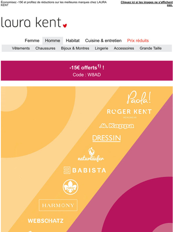 Laura Kent: 😍 2 avantages shopping pour vous, chère cliente, cher ...