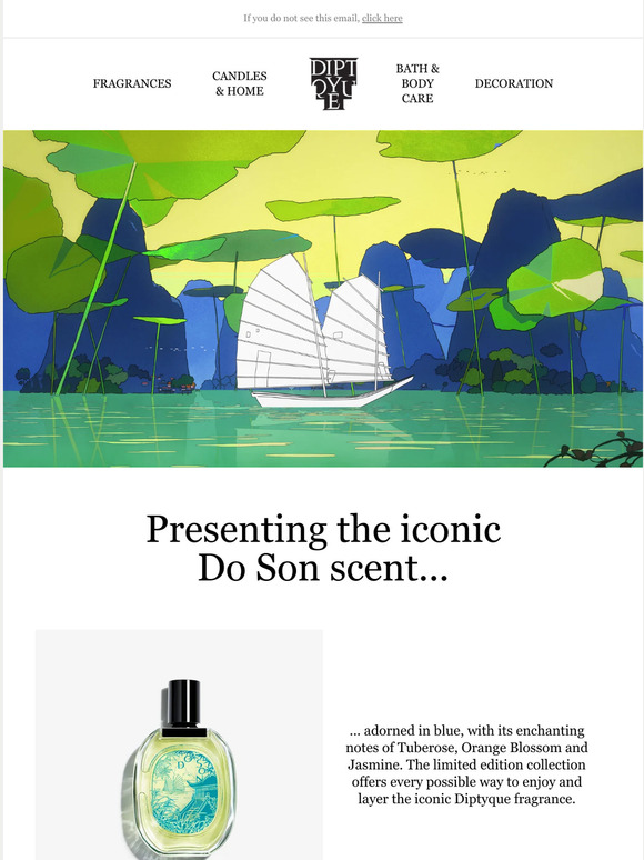 Diptyque: A new, limited edition Do Son collection | Milled