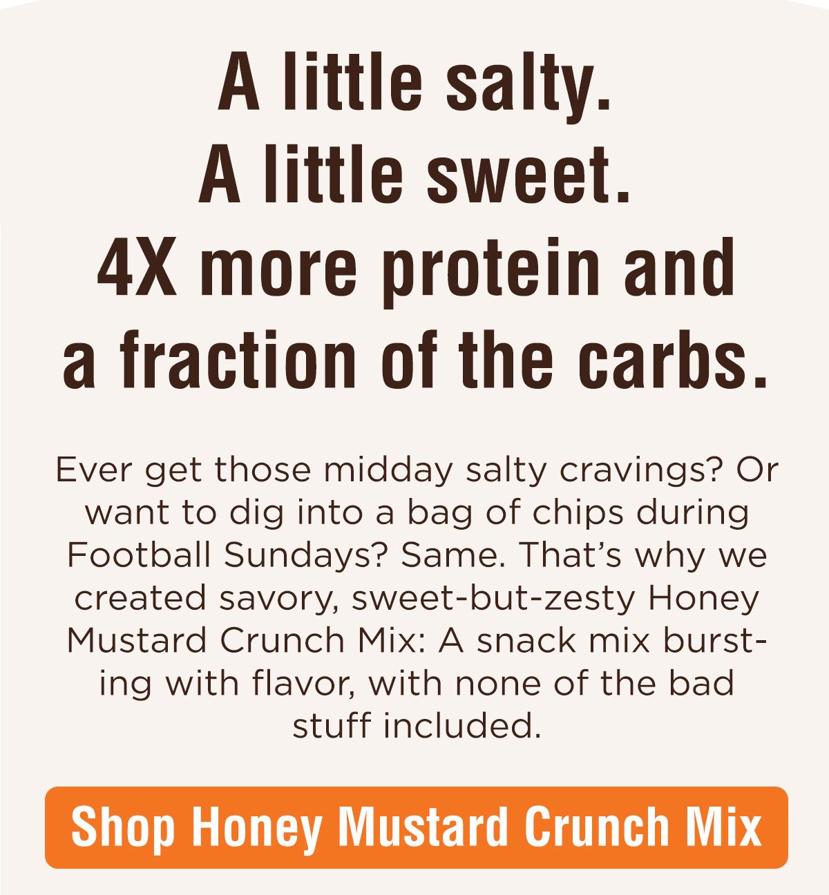 Catalina Crunch: 🍯Honey Mustard snack mix with 4X more protein!🍯 | Milled