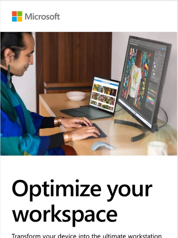 Microsoft: Your workspace, your way | Milled