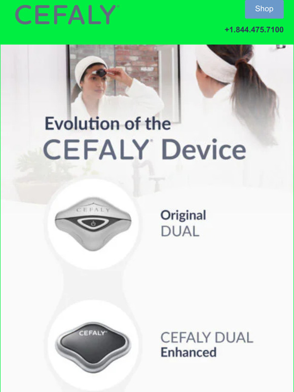 Cefaly: CEFALY Enhanced vs. Connected: Why upgrade? | Milled