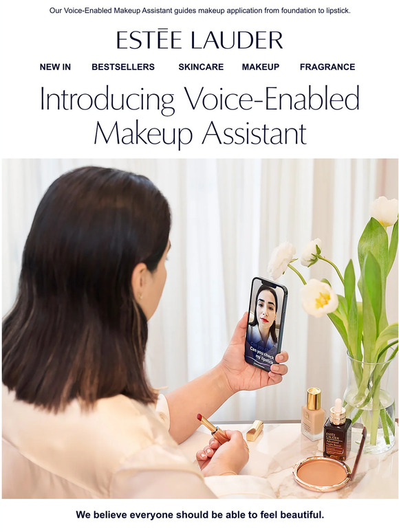 Estée Lauder: Meet Our New App For Blind and Visually Impaired Beauty ...