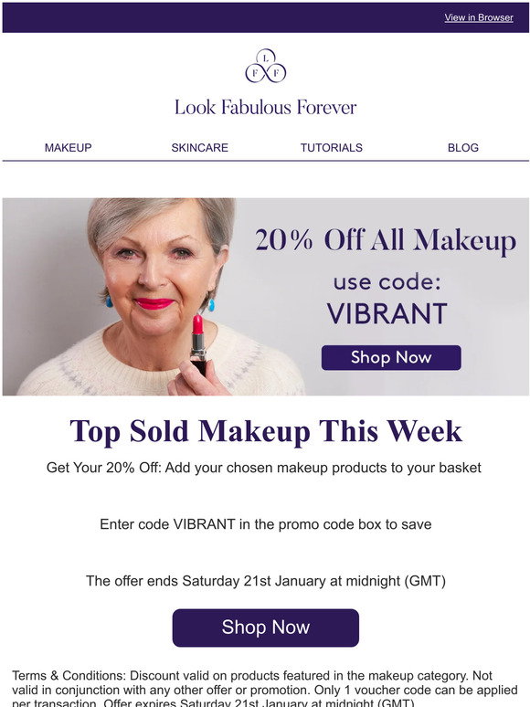 Look Fabulous Forever: Hurry, Last Chance To Redeem Your Offer 💄 | Milled