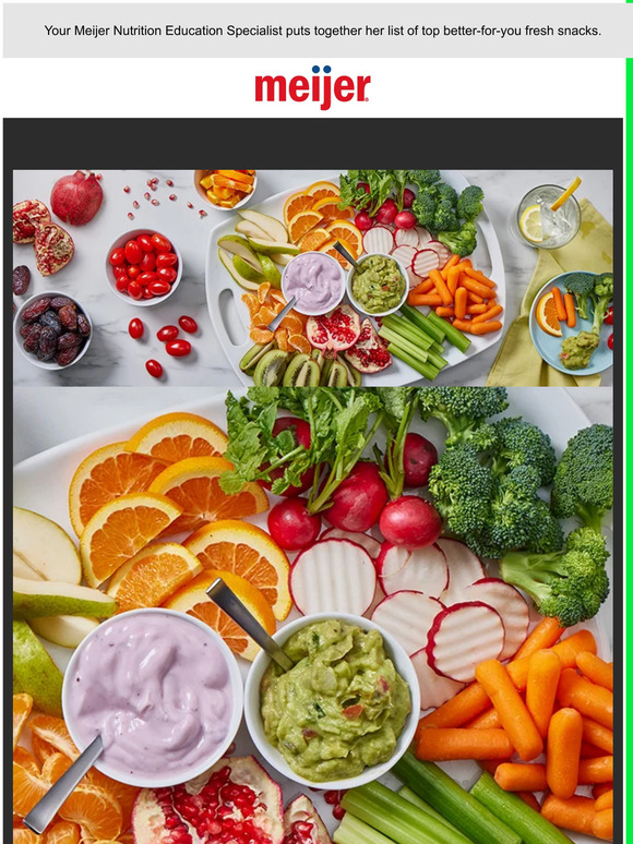 Meijer: Fast, Fresh & Easy Snacking + Why These Tomatoes Are the Bomb ...