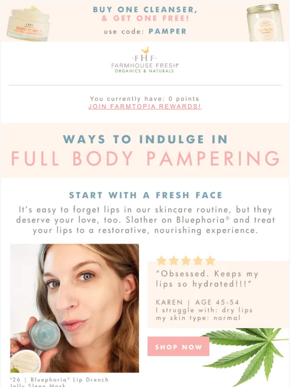 FarmHouse Fresh: How To Pamper Every Inch of Yourself 👀 | Milled