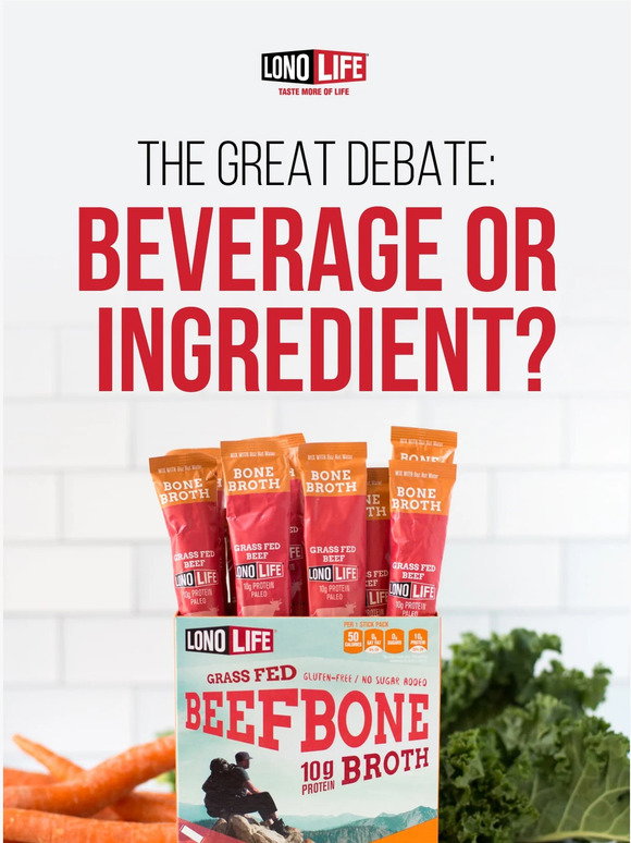LonoLife: Bone Broth: Beverage or Ingredient? 🤔 | Milled