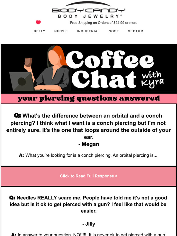 Body Candy: Conch vs. Orbital... What's the difference? | Milled