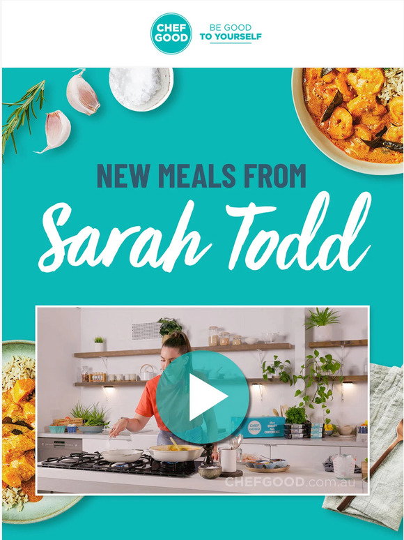 Chefgood: New meals from Sarah Todd 🍽️ | Milled