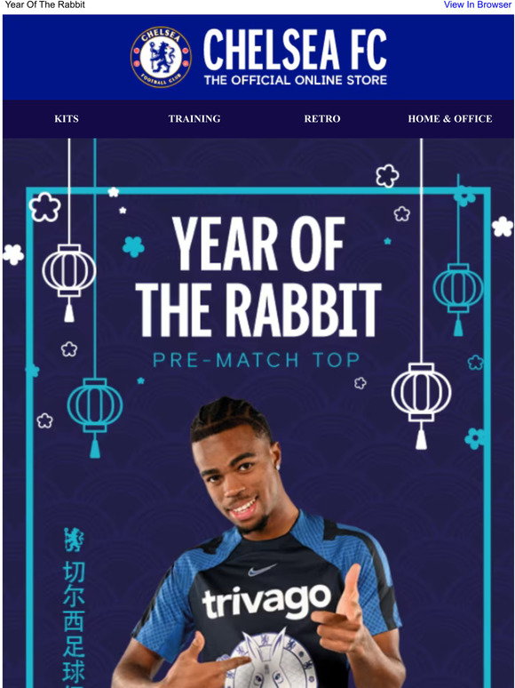 Chelsea Megastore: Gameday! Get The New Limited Edition Pre-Match Top ...