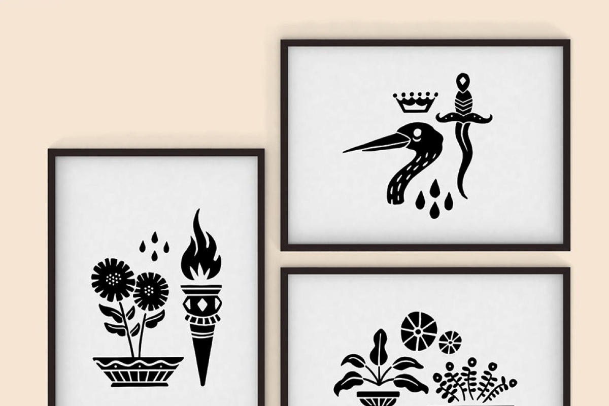 Creative Market: On The Blog: 13 Lino Print Ideas You Can Use for ...