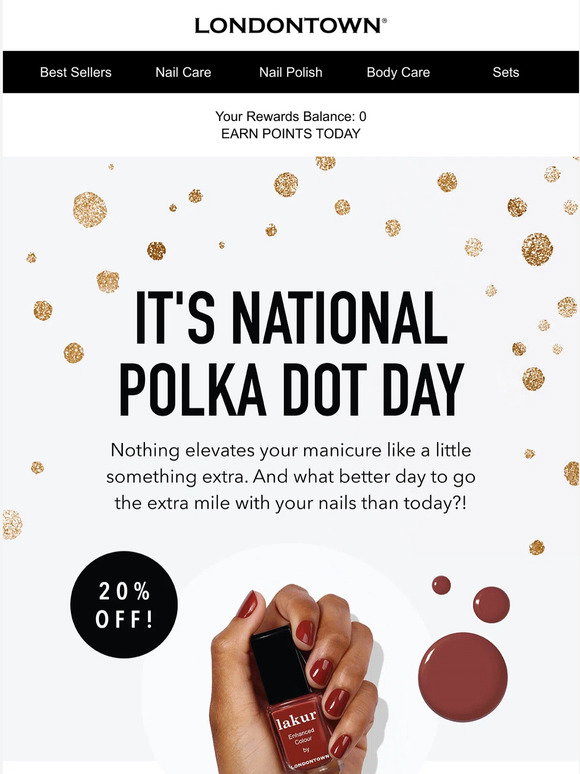 Londontown: Happy National Polka Dot Day! | Milled