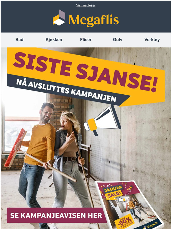 MegaFlis: ALLER SISTE SJANSE! | Milled