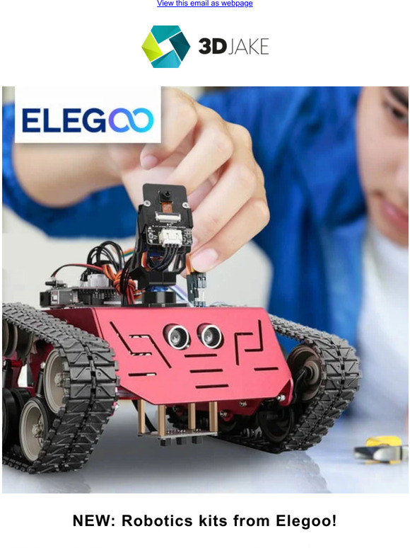 3DJake UK: NEW: Robotics and electronics kits from Elegoo! | Milled