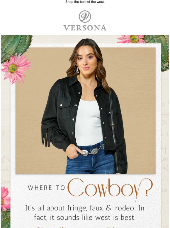 Versona: Where to cowboy? | Milled