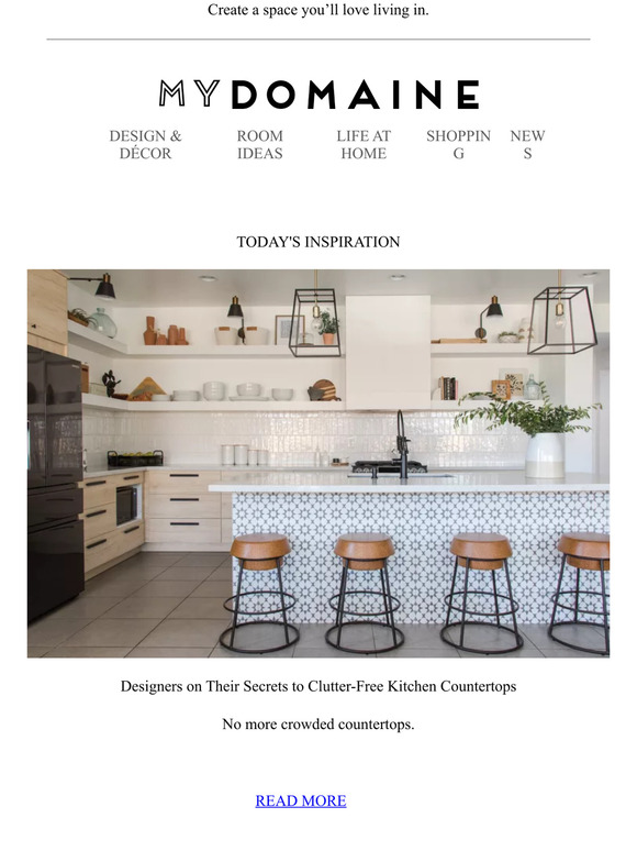 MyDomaine: Designers on Their Secrets to Clutter-Free Kitchen ...